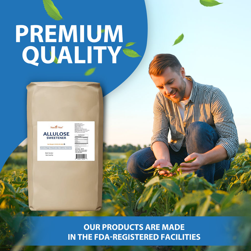 Allulose - All Purpose Sweetener | 25KG or 55 LB/Bag (FINE POWDER ...